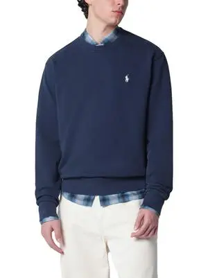 Polo Ralph Lauren Cotton Crew-neck Sweatshirt - Blue