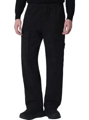 Stone Island Cotton-blend Cargo Trousers - Black