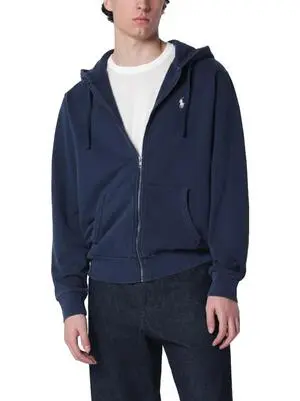 Polo Ralph Lauren Cotton Zip-up Hoodie - Blue