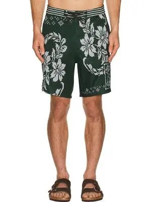 Agua Bendita Joe Trunks - Green