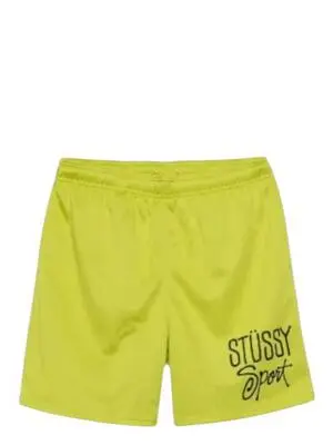 StÜssy Mesh Sport Short - Lime