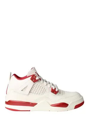 JORDAN 4 Retro Sneakers - Pale Ivory/sierra Red