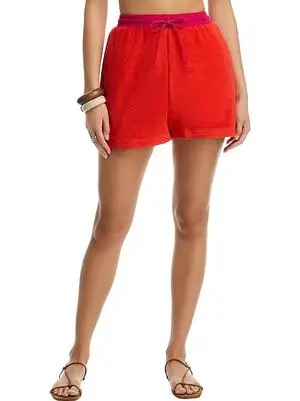Echo Terry Cloth Shorts - Red Clay