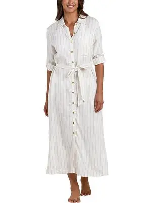 La Blanca Delphine Coast Midi Dress - Cream