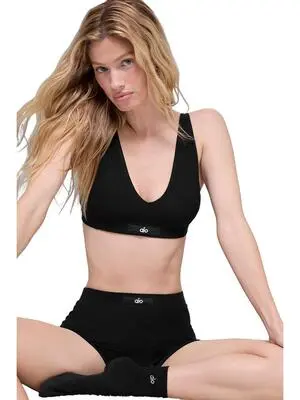 Alo Yoga Soft Sincere Bra Black