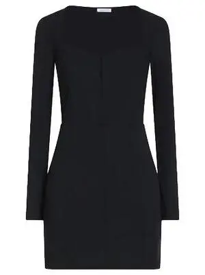 Patrizia Pepe Mini Bodycon Dress - Black