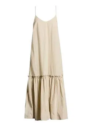 Alpha Studio Polyamide Maxi Dress - Beige