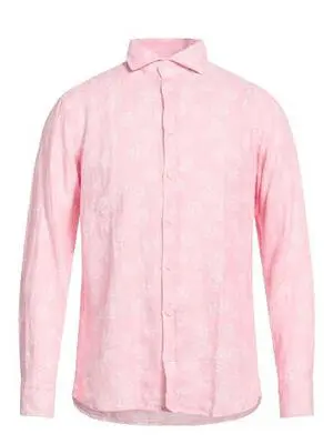 BASTONCINO Shirt Size Linen - Pink