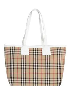 Burberry Signature Print Shopper - Beige
