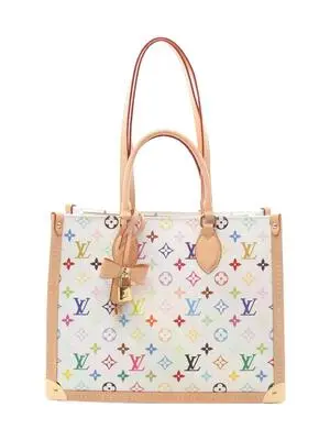 LOUIS VUITTON Monogram Multicolore Onthego Trunk Mm Tote Bag 2010-2026 - White