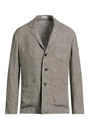 Boglioli Blazer Size Linen - Black
