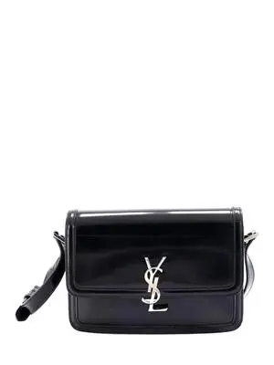 Saint Laurent Solferino Medium Shoulder Bag - Black