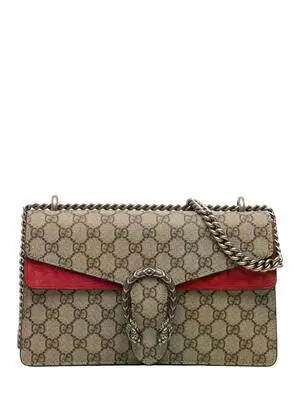 Gucci Gg Supreme Dionysus Shoulder Bag - Brown