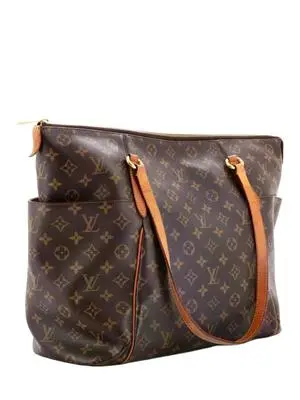 LOUIS VUITTON Totally Handbag Monogram Canvas Gm - Brown