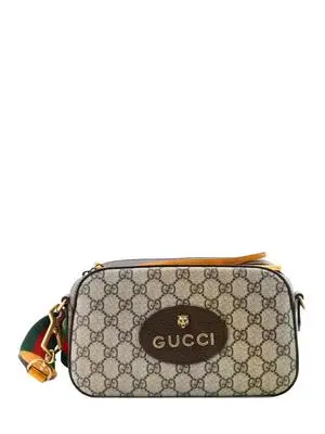Gucci Neo Vintage Camera Messenger Bag Gg Coated Canvas - Brown