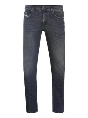 DIESEL D-strukt Slim-cut Jeans - Black