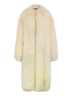 Philosophy Di Lorenzo Serafini Faux-fur Coat - Neutrals