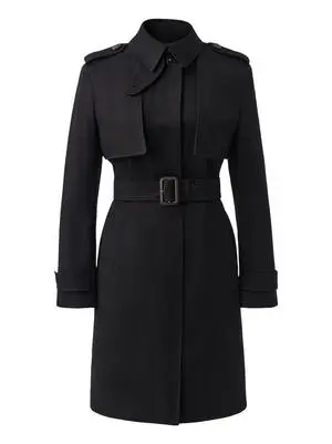 Mackage 2-in-1 Classic Trench Coat - Black