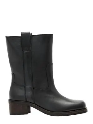 ALLSAINTS Terri Leather Boots - Black