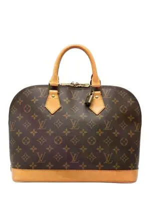LOUIS VUITTON 1998 Monogram Alma Pm Handbag - Brown