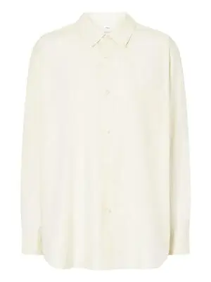 SSSTEIN Suvin Oversized Cotton-poplin Shirt - Yellow