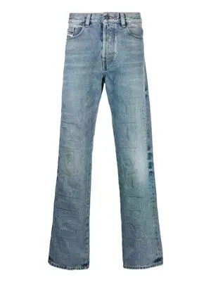 DIESEL® 2010 007i3 Straight-leg Jeans - Blue