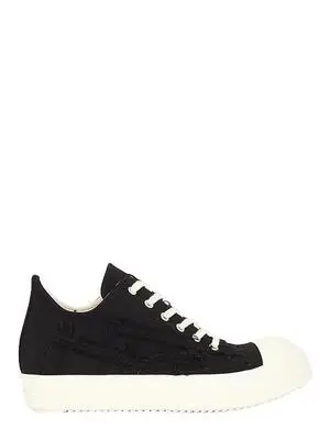 Rick Owens Low Sneaks - Black & Milk