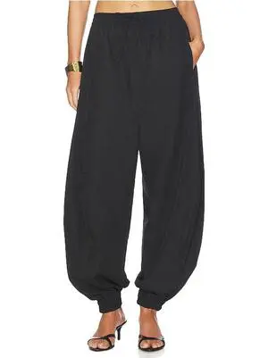 RÓHE Balloon Track Pants - Black