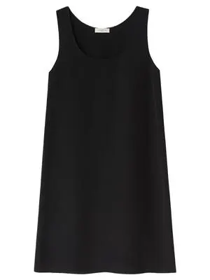 Lafayette 148 New York Sleeveless A-line Mini Dress - Black