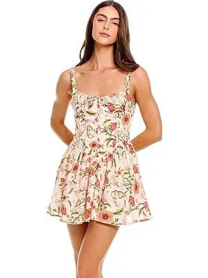 Victoria's Secret Agua Bendita Spring Bodice Mini Dress - Floral
