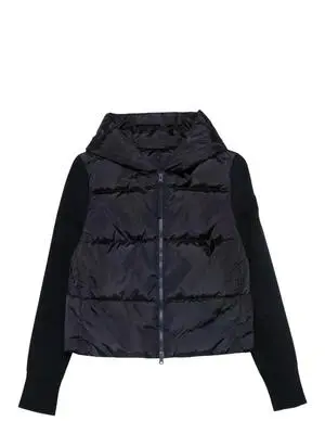 Canada Goose Hybridge Wide Quilt Hooded Jacket - Blue