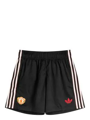 Adidas X Stone Roses Manchester United Shorts - Black