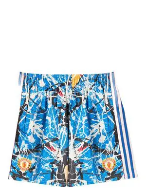 Adidas X Stone Roses Manchester United Aop Short - Multicolor