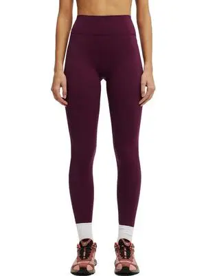 Cotton:on Active Ultra Luxe Invisible Scrunch Tight - Pickled Beet