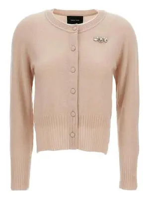 Simone Rocha Cashmere Cardigan - Rose