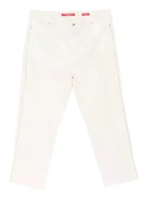 Marina Rinaldi Regular Fit Button Jeans - Neutrals