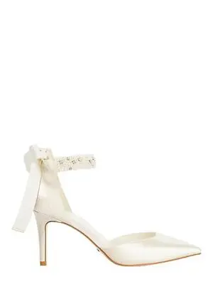 DUNE Corsages Satin Courts - Ivory Satin