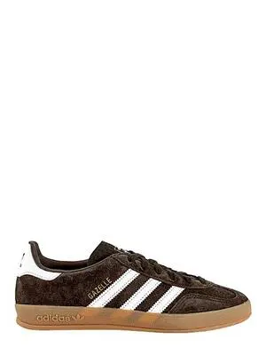 Adidas Gazelle Indoor Suede Trainers - Aurora Coffee White Gum