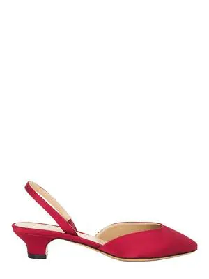 Le Monde Beryl Erica Slingback Kitten Heel - Tomato
