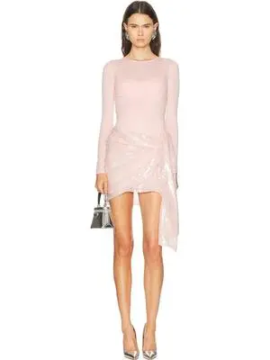 AREA AREA Ballerina Mini Dress