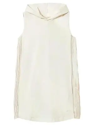 TWINSET Mini Dress With Pleated Detail - White