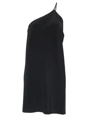 Rick Owens One-shoulder Mini Dress - Black