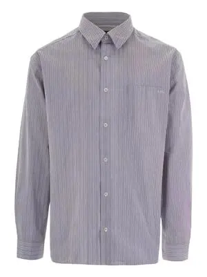 A.p.c. Stripe-pattern Shirt - Grey