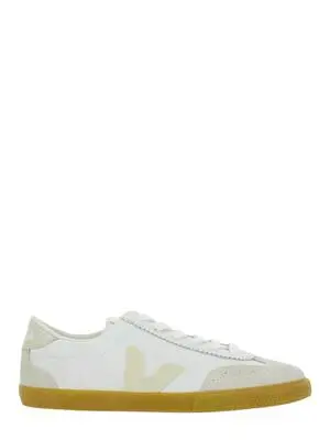 VEJA Logo-appliqué Sneakers - White