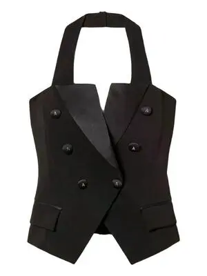 TWINSET Button-embellished Waistcoat - Black