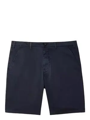 Paul Smith Logo-patch Shorts - Blue