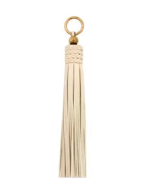 Etro Leather Tassel Charm - Neutrals