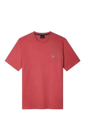 Paul Smith Zebra-patch T-shirt - Red