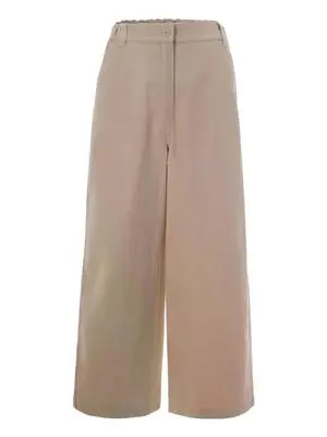 Max Mara Wide-leg Trousers - Brown