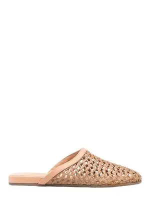 ANCIENT GREEK SANDALS Woven Slippers - Neutrals